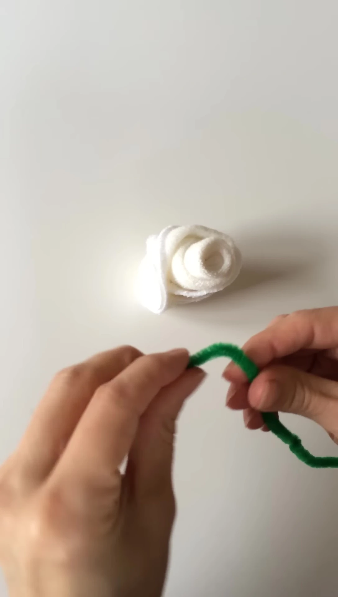 DIY Terry Washcloth Rosebud Bouquet: A Simple Craft Tutorial